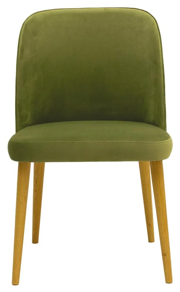 Bradop Židle celočalouněná LEA dubová Z222 | Látka: 579 - ASTON-579,Provedení: P - Přírodní