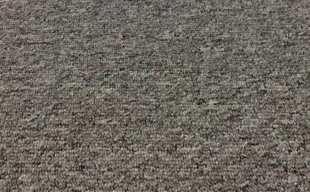 MAVERICK Metrážový koberec MEDUSA 40 BARVA: Hnědá, ŠÍŘKA: 4 m
