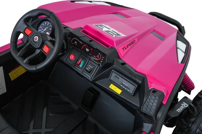 Elektrické autíčko Buggy TURBO 23 růžové