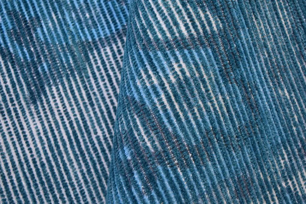 KUDOS Textiles Pvt. Ltd. Ručně tkaný kusový koberec Blue Symetry - 160x230 cm