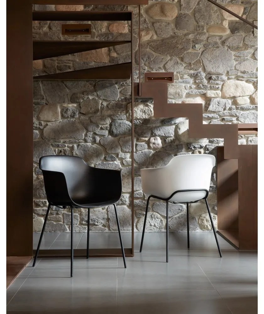 Bílá jídelní židle Kave Home Khasumi