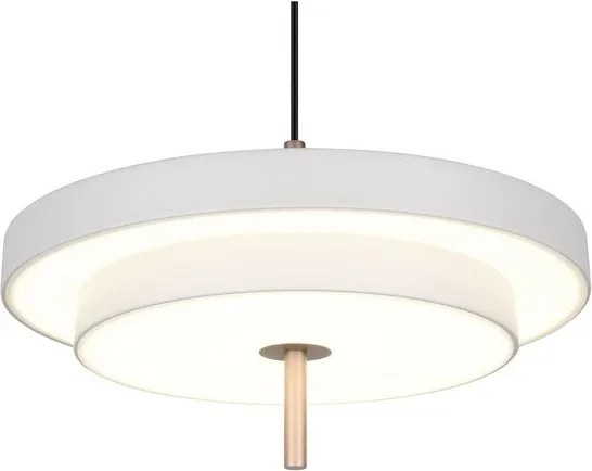 Slonovinové LED stmívatelné závěsné svítidlo Keaton – Trio