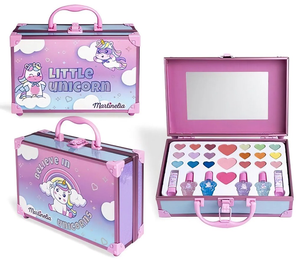 Martinelia Dětský kosmetický kufřík Unicorn Style