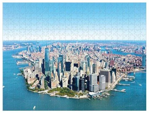 Galison Oboustranné puzzle New York City Gray Malin 500 dílků