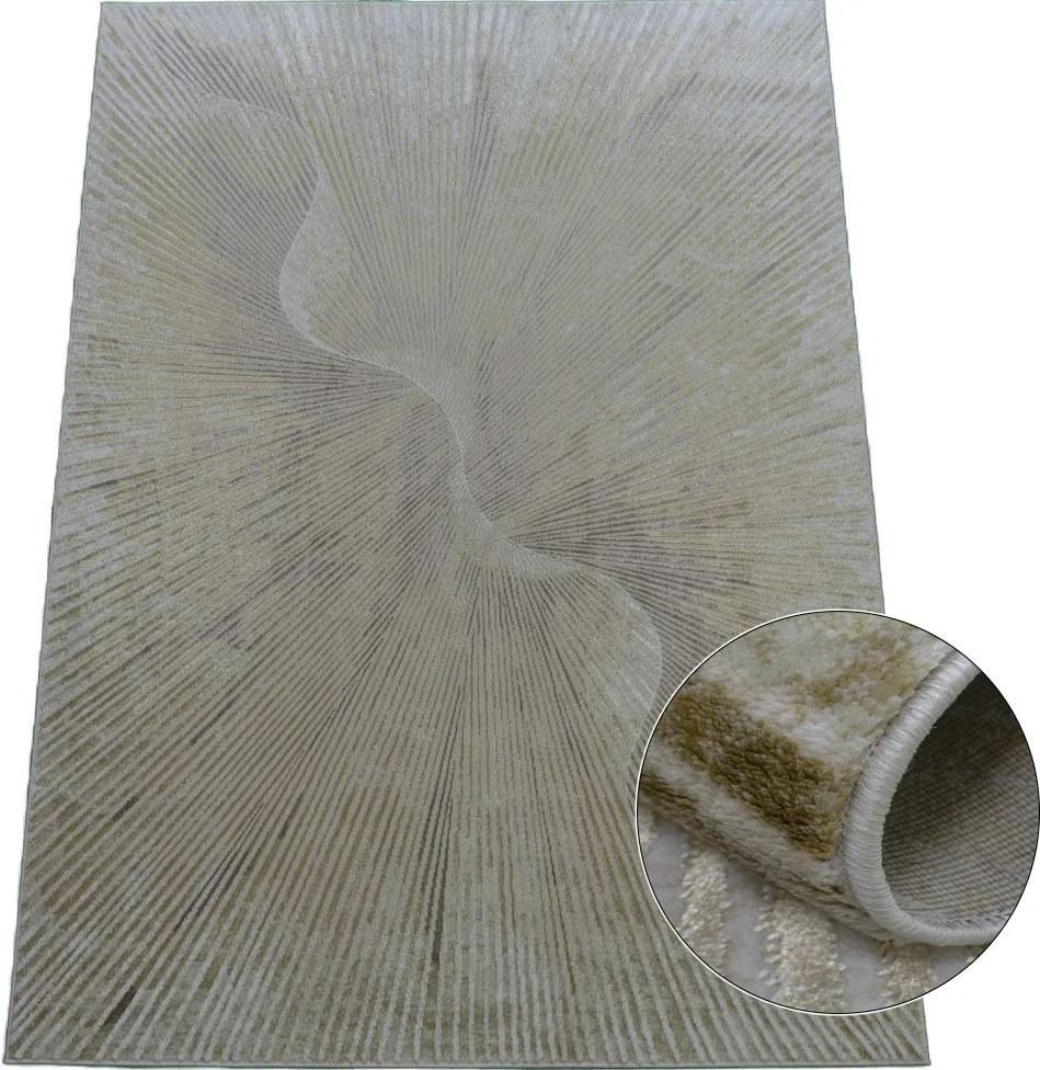 BE Koberec Esprit 3607 BEIGE - béžový obdélníkový Rozměr: 60x100 cm