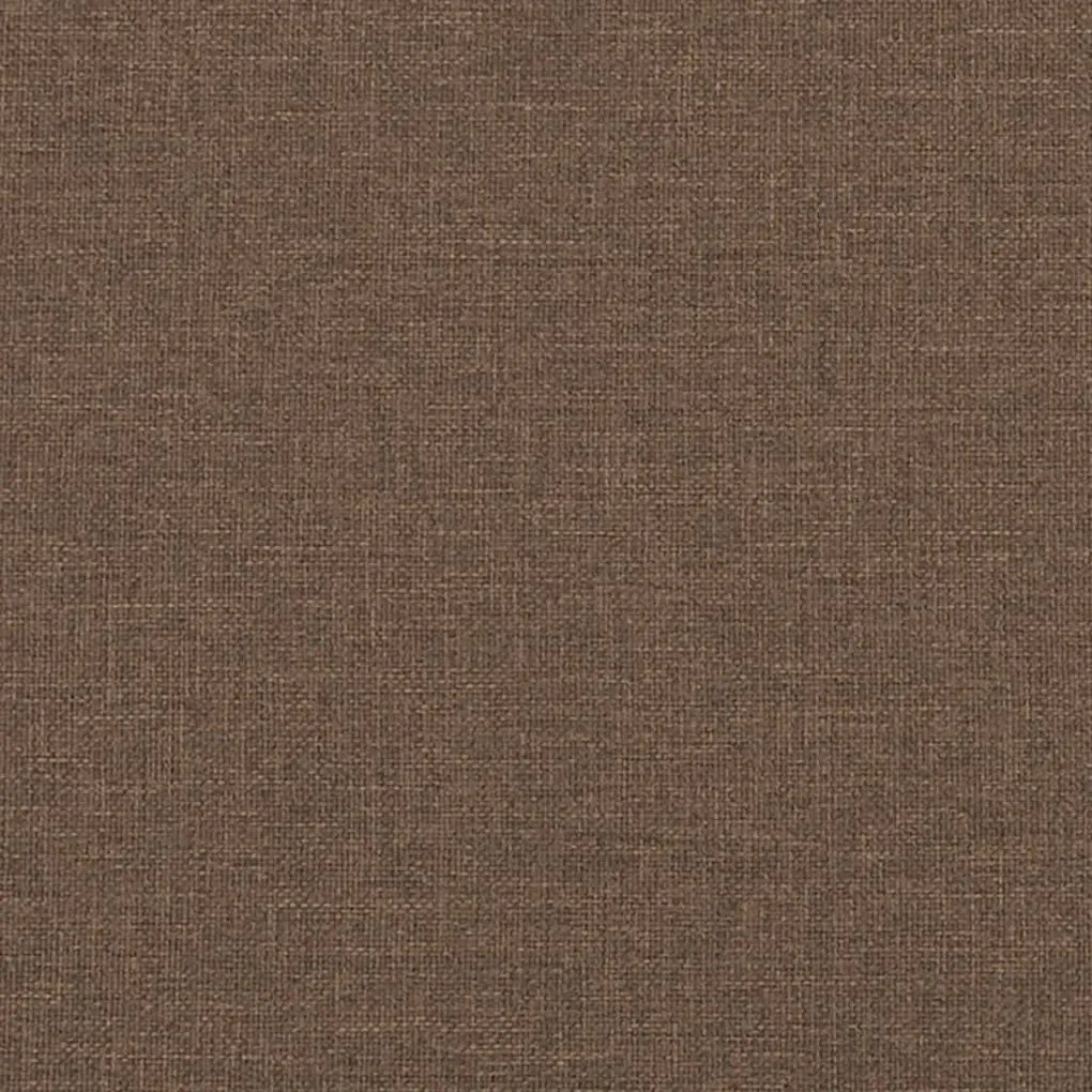 3místná pohovka hnědá 180 cm textil - Default Title