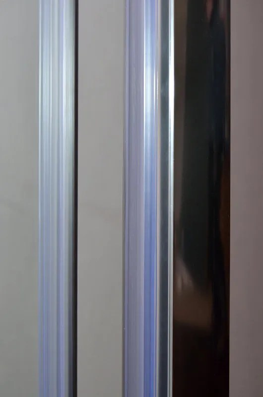 ARTTEC Posuvné sprchové dveře do niky ONYX 116 - 121 cm čiré sklo