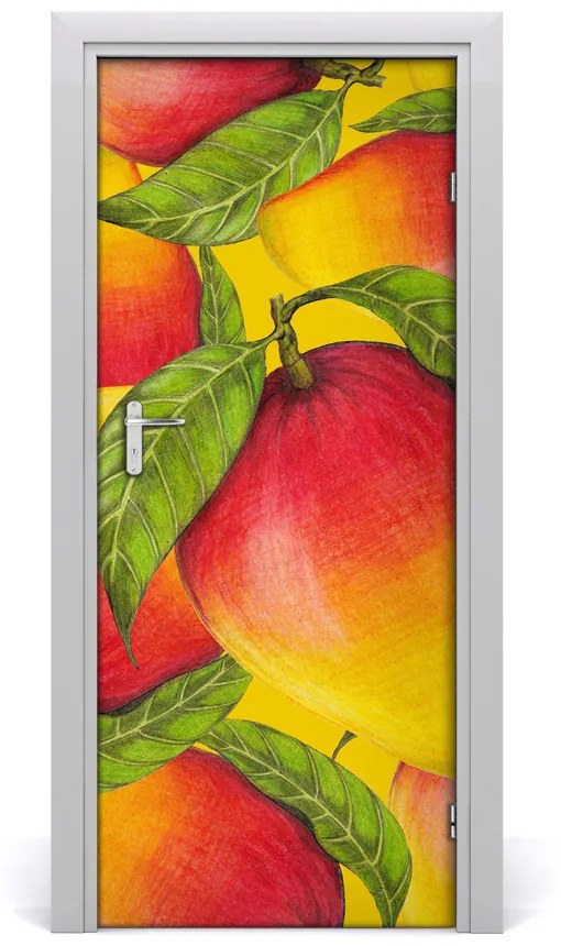 Fototapeta na dveře do domu samolepící mango 75x205 cm