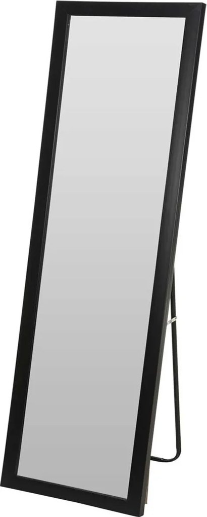 Stojací zrcadlo EVAN 125x36 cm černé