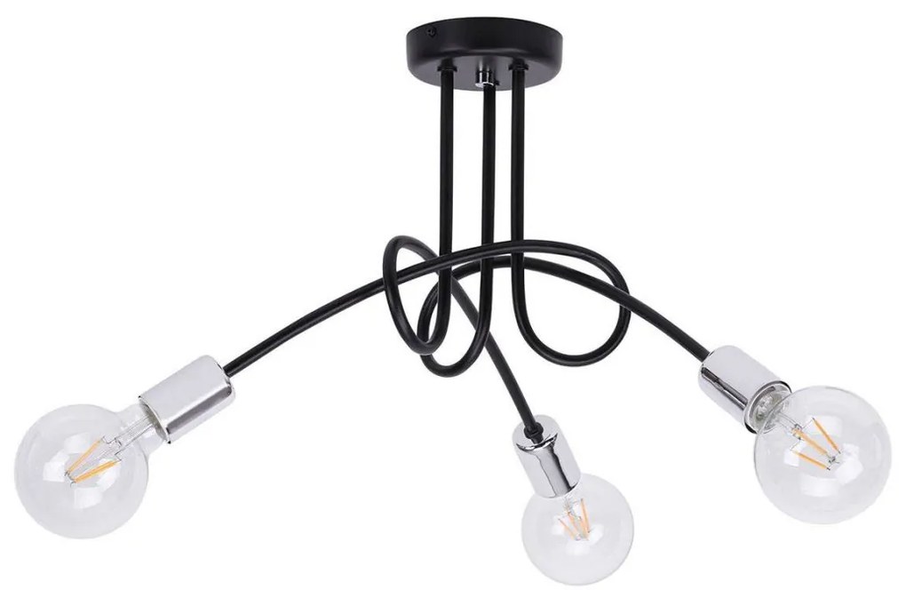 Stropní svítidlo Edison 3, výběr ze 3 barev,