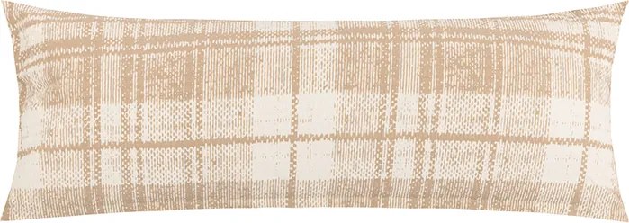 Bellatex POVLAK na relaxační polštář KREP Béžová,Bílá 50x145 cm