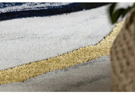 koberec EMERALD výhradní 1017 glamour, stylový mramor tmavě modrý / z velikost 240x330 cm | krásné koberce cz