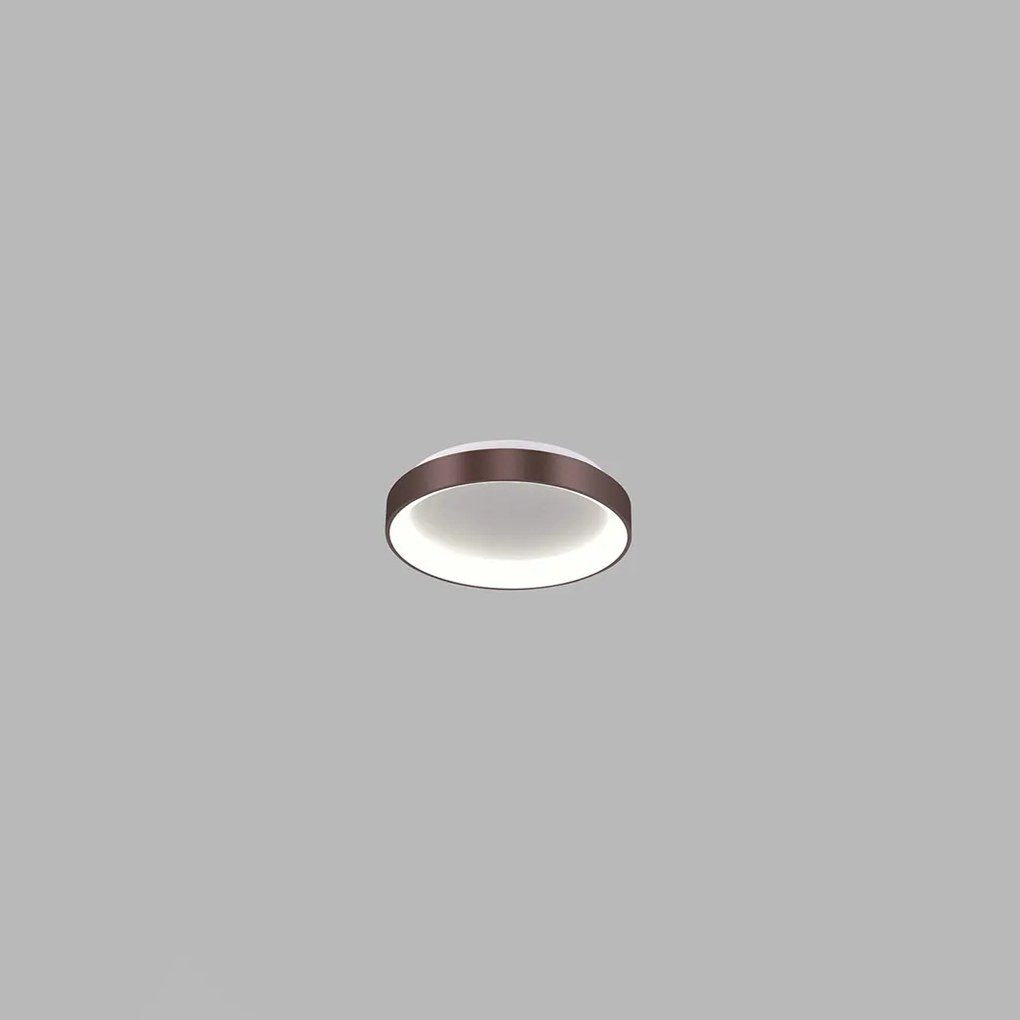 Minimalistické kruhové stropní svítidlo Bella Slim Ceiling  Minimalistické kruhové stropní svítidlo Bella Slim Ceiling Barva: Kávová, Průměr: 280 mm,…