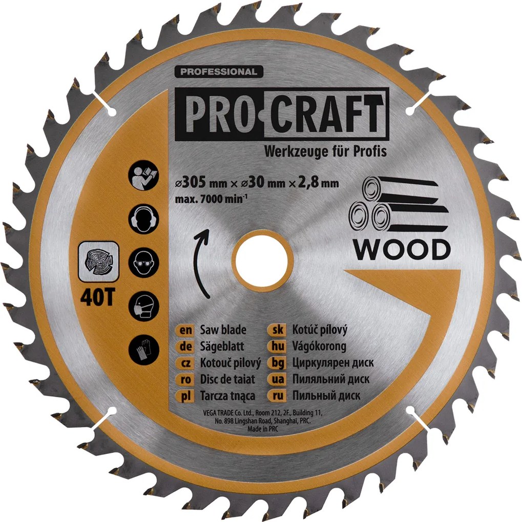 Procraft PGS305 - pokosová pila