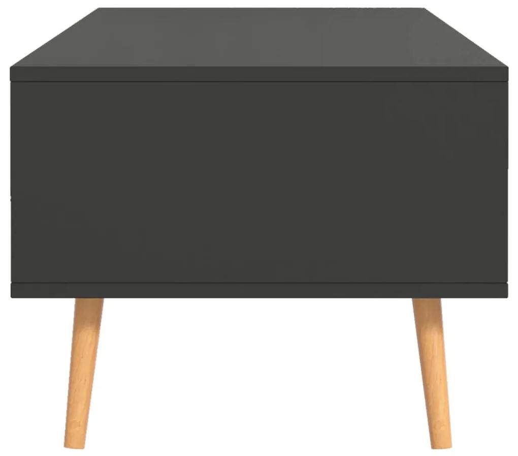 Konferenční stolek šedý 100 x 49,5 x 43 cm dřevotříska - Default Title