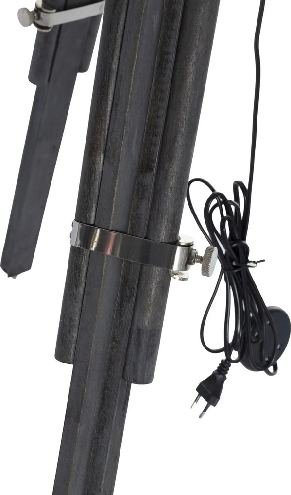 Stojací lampa Graphite Blossom 155cm