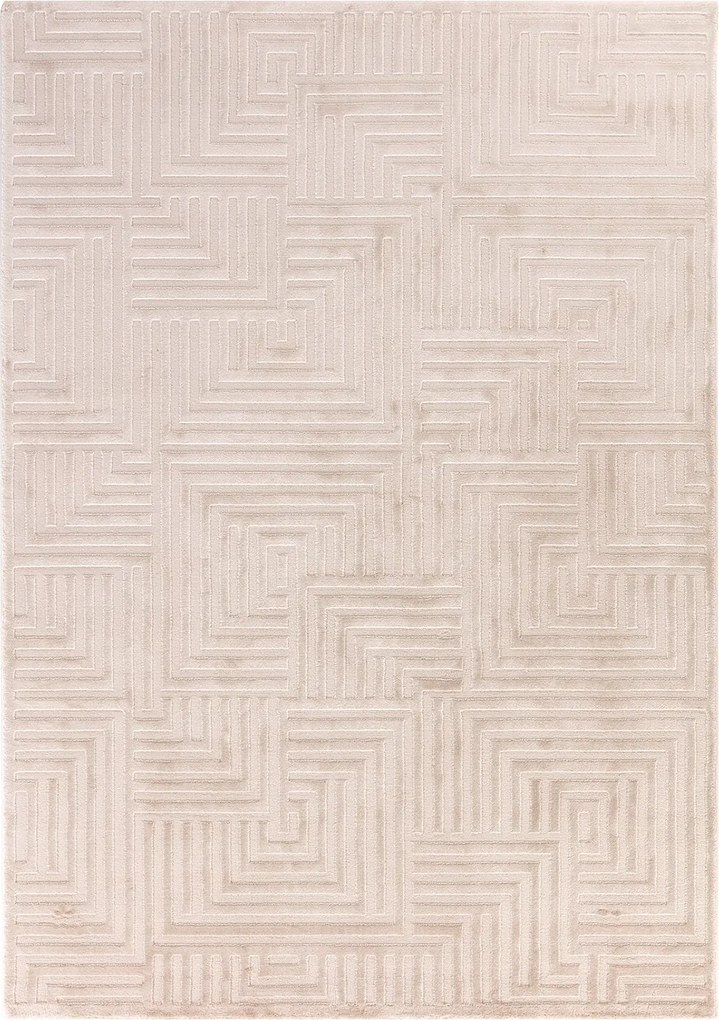 Ayyildiz, Kusový koberec Sahara 1114 Beige, 120x170, béžová, obývací pokoj