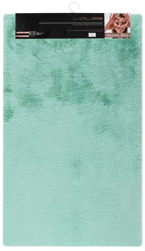 Lalee Koupelnová předložka Heaven Mats Mint Rozměr koberce: 50 x 90 cm