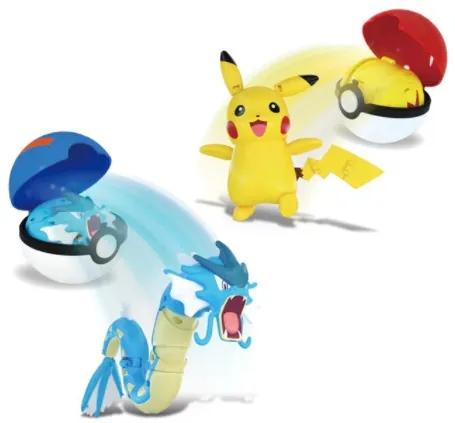 Skládací pokémoni v Pokeballu Varianta: set  Pikachu a Gyarados skládací, bez krabice