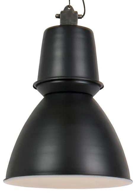 Průmyslová velká závěsná lampa černá - Giganta