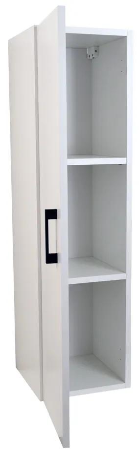 BPS-koupelny Doplňková koupelnová skříňka vysoká Agria V 30 - bílá