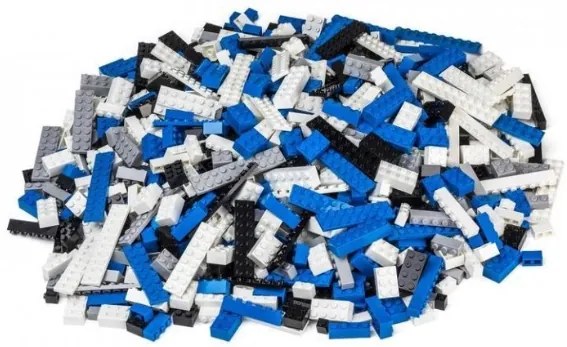 L-W Toys Policejní set 1000 ks těžký