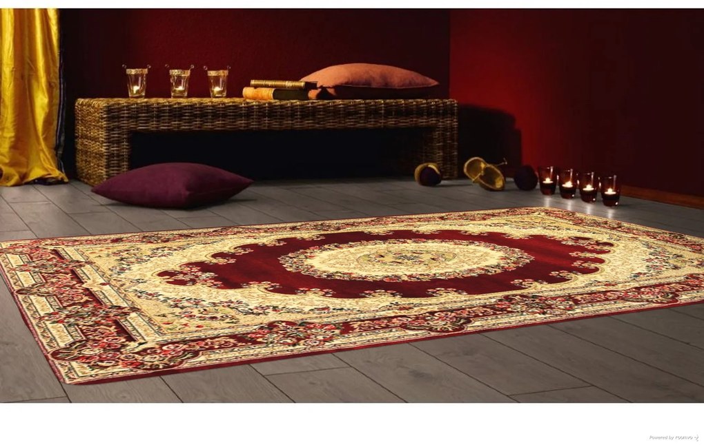 Berfin Dywany, Kusový koberec Adora 5547 B (Red), 60x90, červená, chodba / předsíň