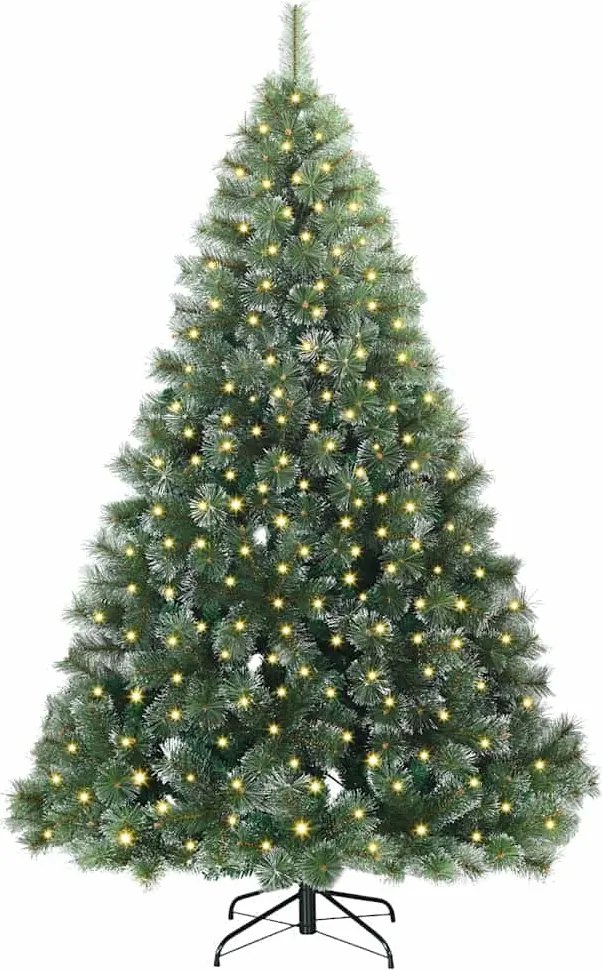 Umělý vánoční stromeček s stojanem Zelená 180 cm PE a PVC 3397844