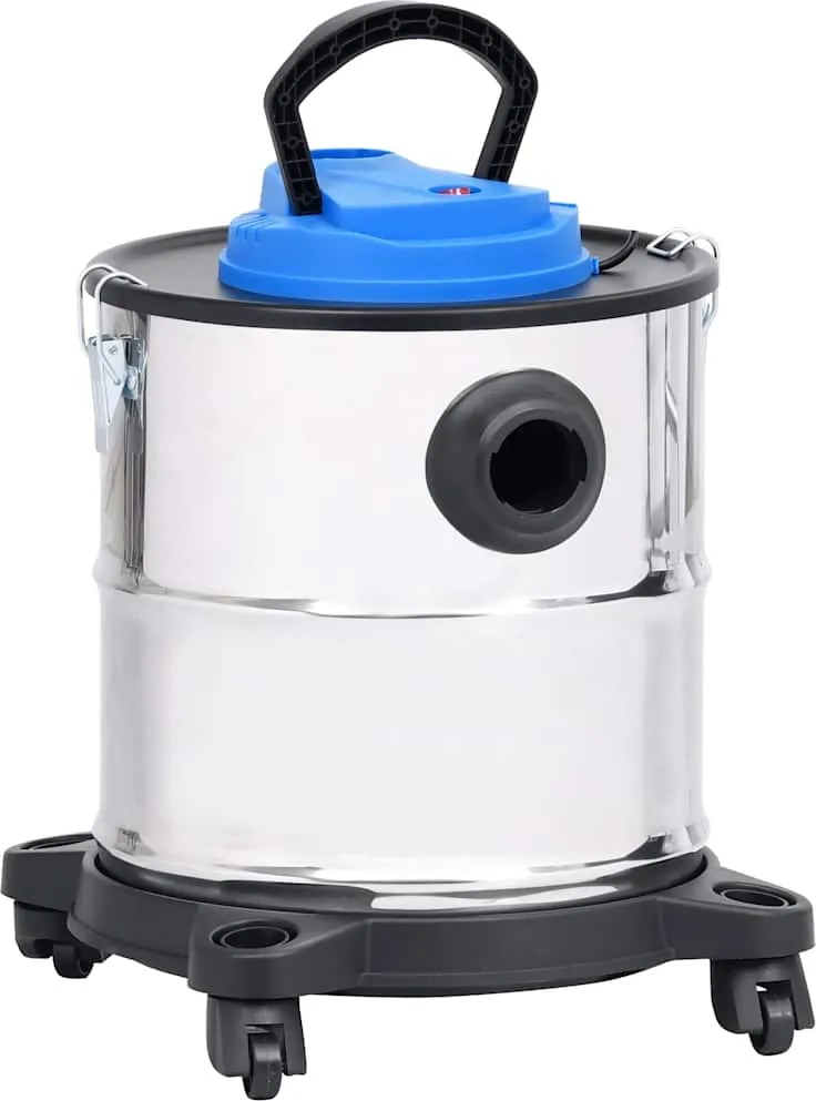Vysavač na popel s HEPA filtrem 1200 W 20 l nerezová ocel 147679