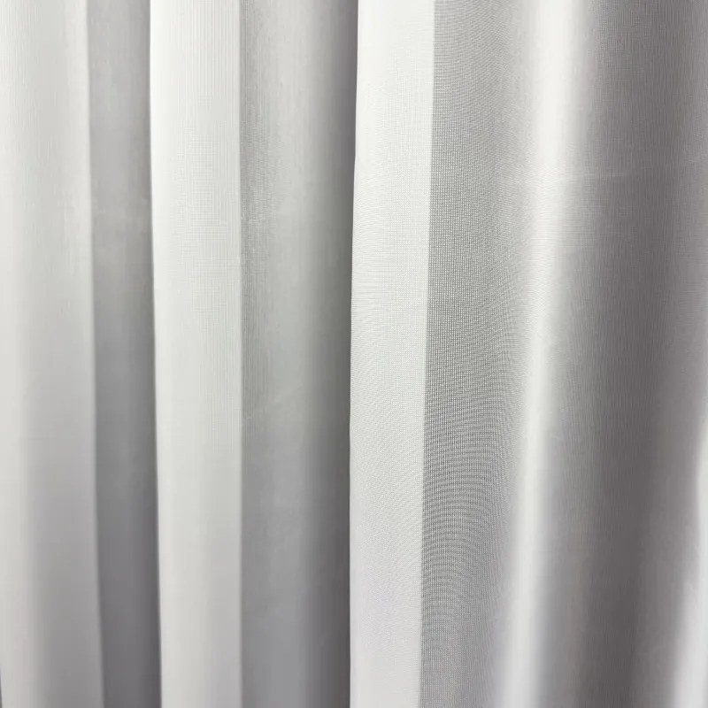 Voálová záclona s olůvkem Pure Ambiente bílá metraž Ervi 7241