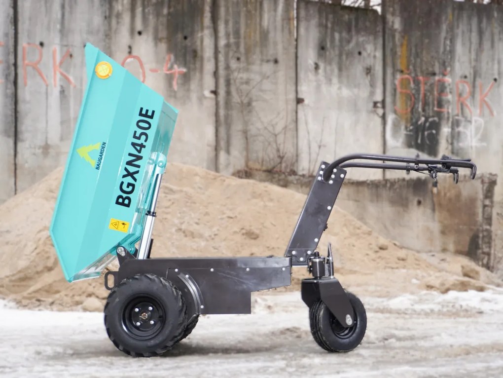 Elektrický kolový minidumper BAUGARDEN BGXN450E