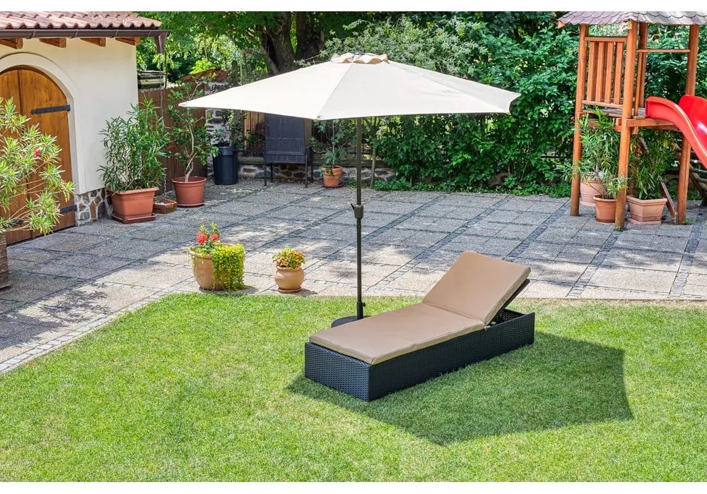 Béžový slunečník bez podstavce Bonami Essentials Sun, ø 300 cm