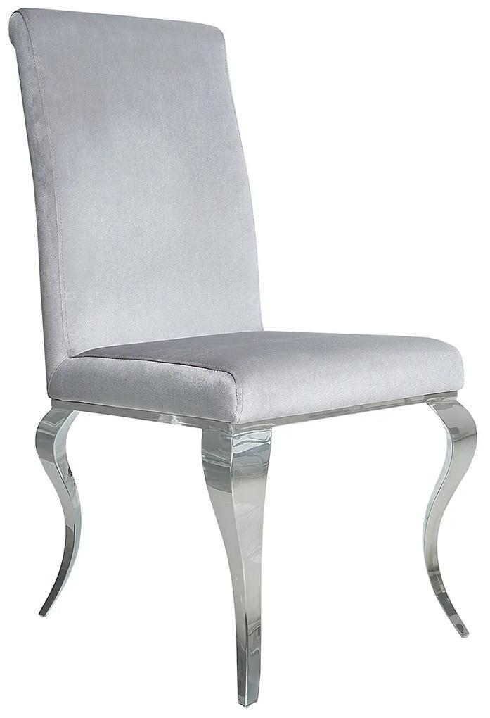 Modern Baroque Period  Jídelní židle INVICTUS, šedý samet