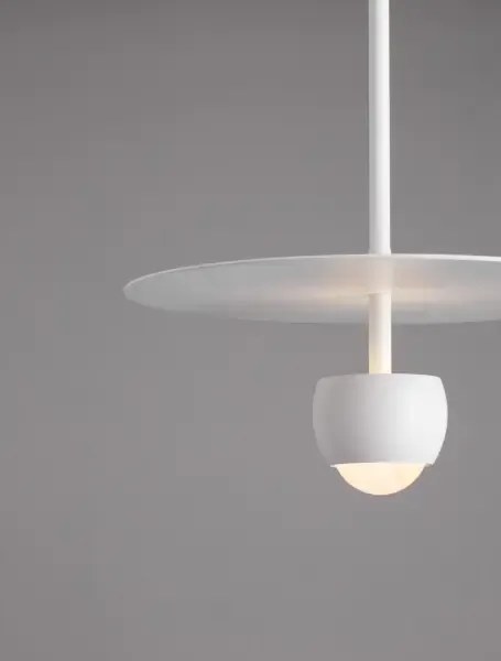 LED bílé designové svítidlo Edem