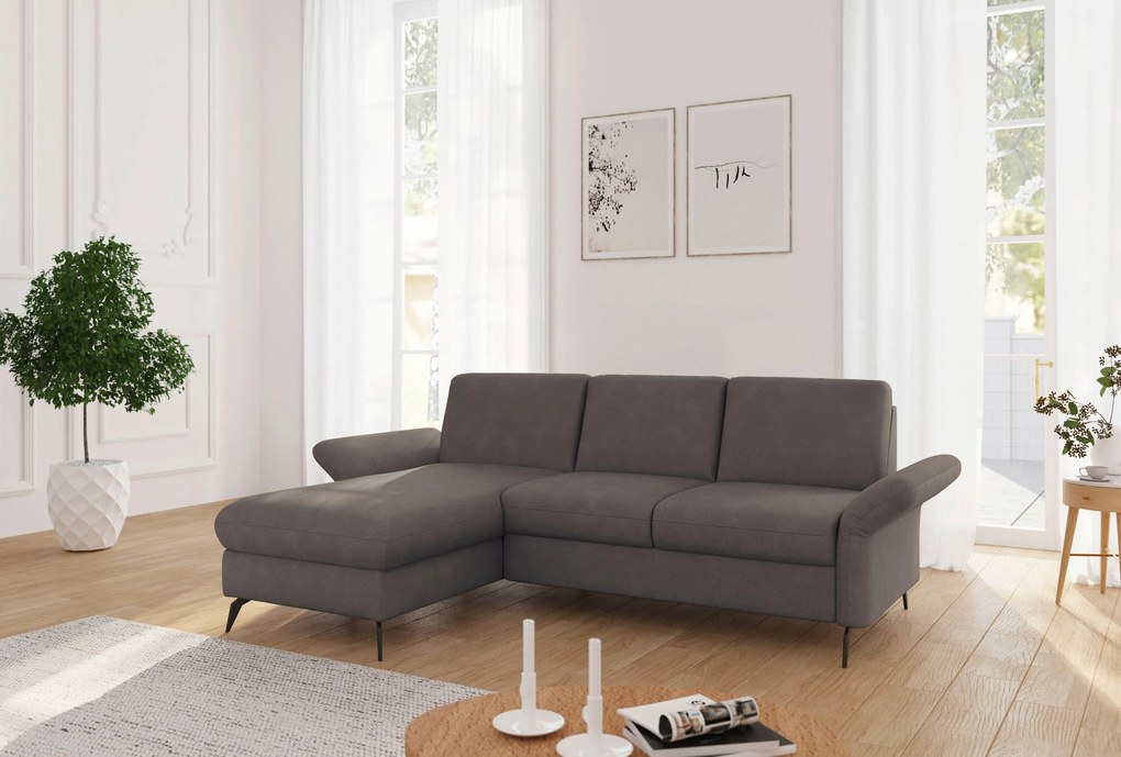 XXXLutz ROHOVÁ SEDAČKA, textil, jílová barva Sit & More - Sedací soupravy - 00014401615G