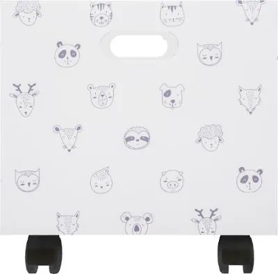 Atmosphera ATM127141D úložný box na kolečkách potisk zvířátka