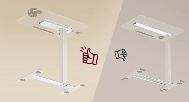 Výškově nastavitelný odkládací stolek Vasagle Elev 70 cm bílý