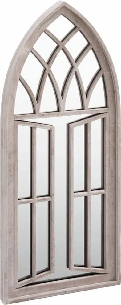 Zrcadlo pískové 70 x 30 cm železo do interiéru 3093533