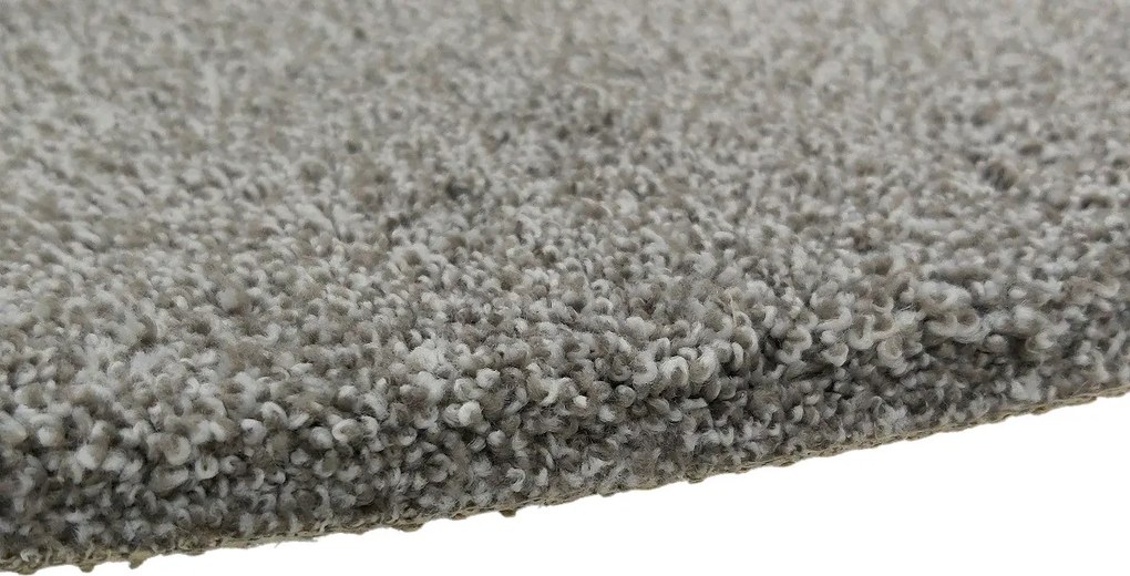 Lano, Metrážový koberec Supersoft 840 sv. šedý, šíře 4m, šedá, ab (mřížka), kancelář