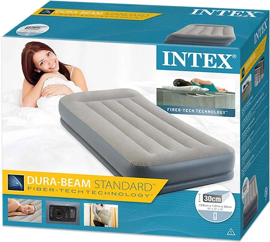 Nafukovací postel Intex Pillow Rest Mid-Rise | Twin