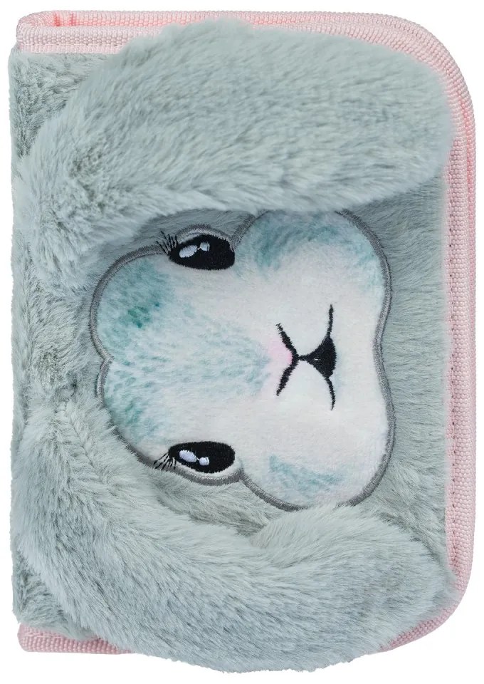 BAAGL - jednopatrový školní penál Bunny, 2 chlopně