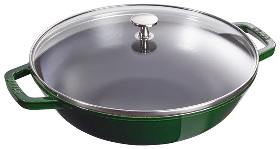 Staub Pánev Wok 30cm zelená 4,19l