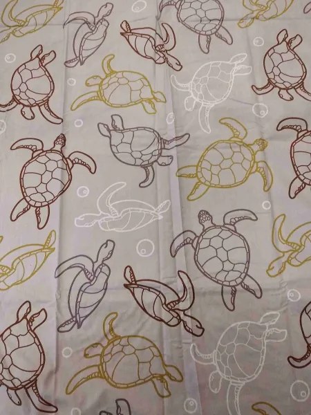 Jerry Fabrics Povlečení fototisk Želva 140x200, 70x90 cm