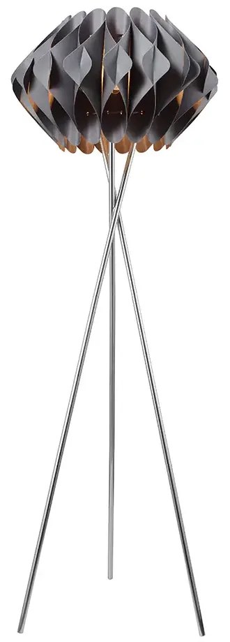 Kovová lampa Ruben šedé