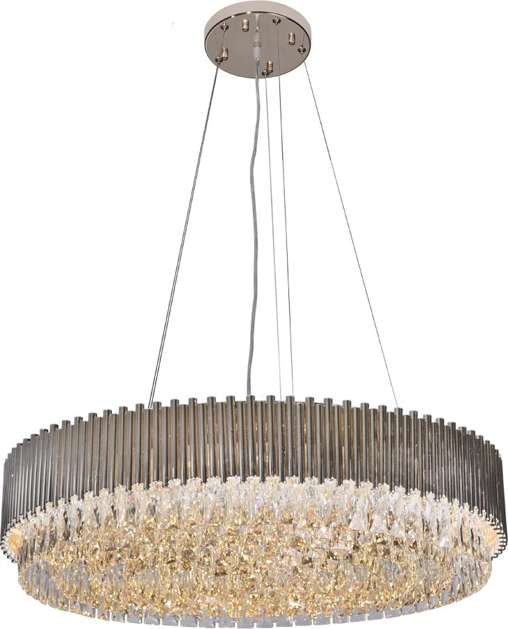 Závěsná křišťálová lampa Gold Stic 60181/32