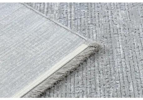 Dywany Luszczow Kusový koberec TULS střapce 51248 šedá Rozměr koberce: 140 x 190 cm