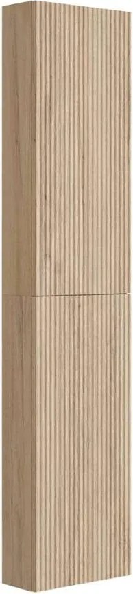 Jika Cubito Style - Vysoká skříňka 35x162x24 cm, 2 dvířka, L/P, dekor dřevo H43J4422303551