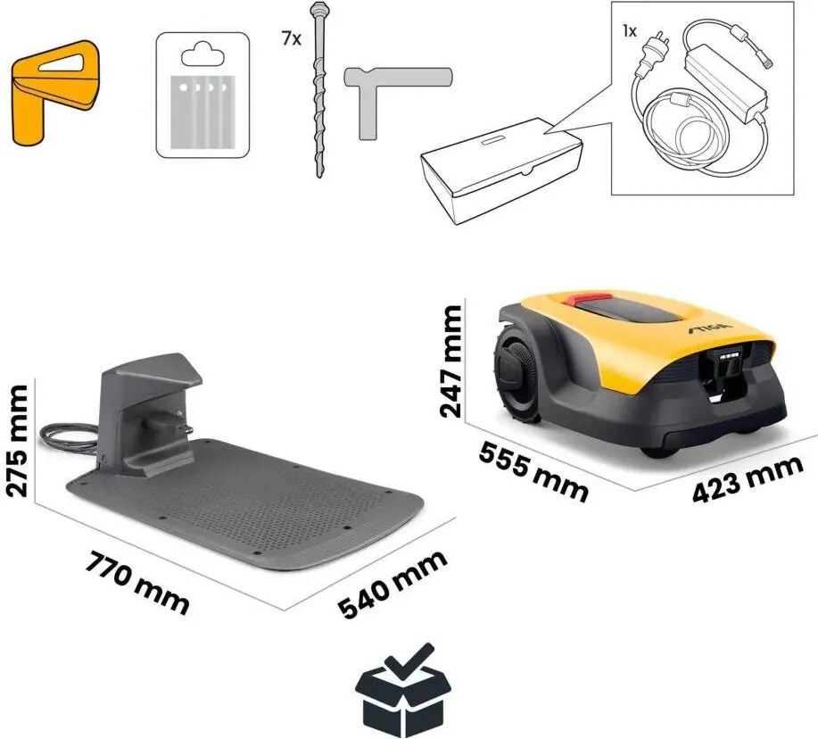 Robotická sekačka Stiga A 8v