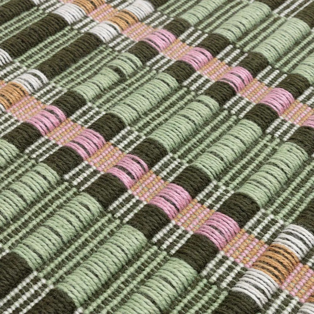 Khaki ručně tkaný koberec 120x170 cm – Asiatic Carpets