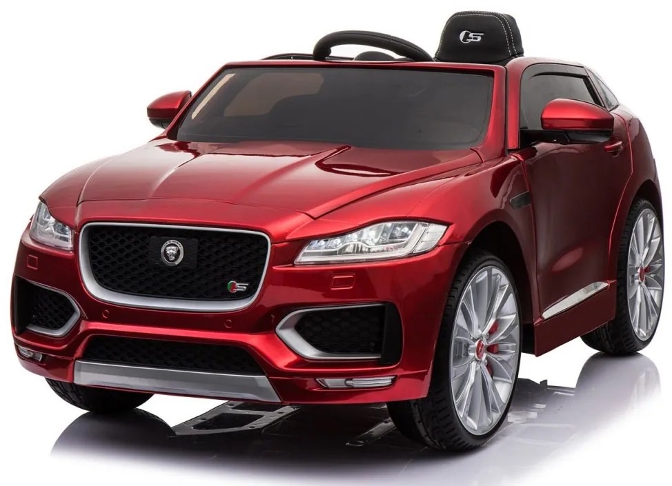 Jaguar dětské elektrické auto lakované - červená